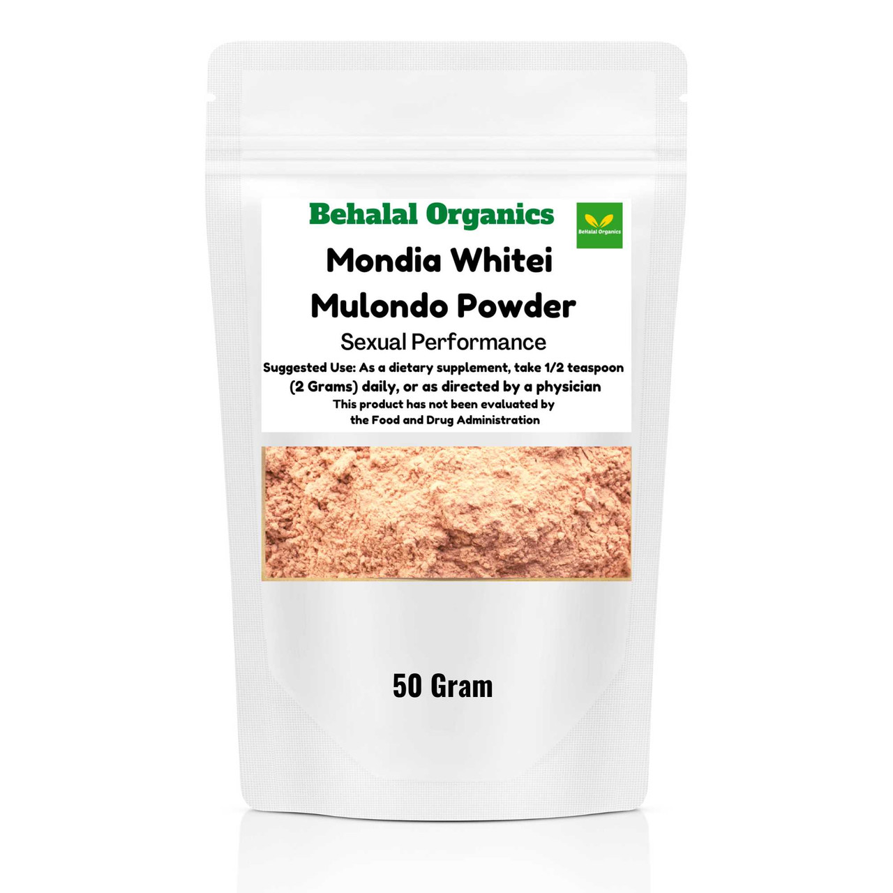 Mondia Whitei (Mulondo Root) Powder - 100 gram - Behalal Organics