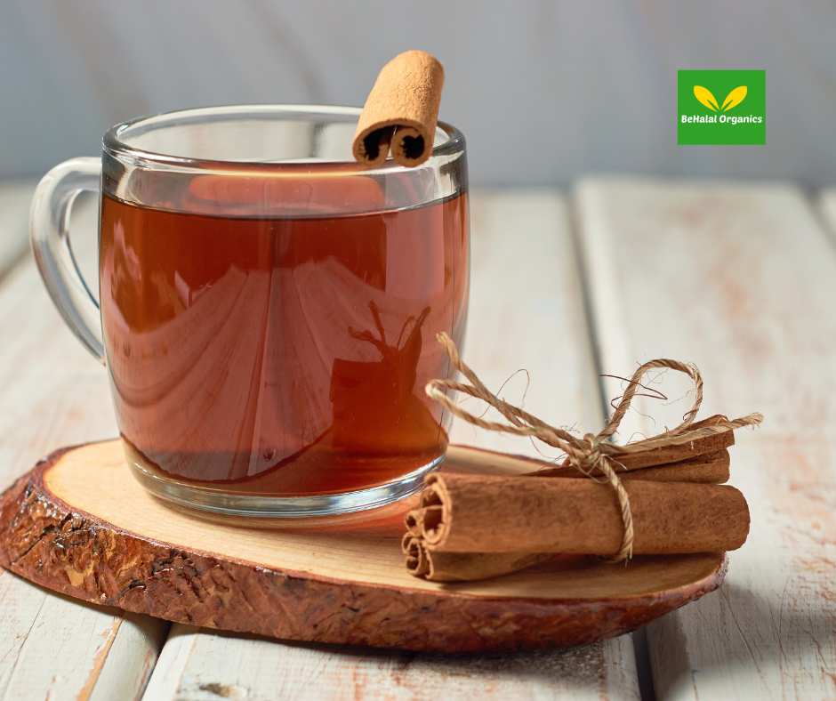 Aromatic Cinnamon Tea - Warm, Spicy & Invigorating - Behalal Organics
