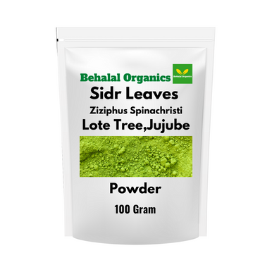 Sidr Leaves Powder 100gram - Behalal Organics