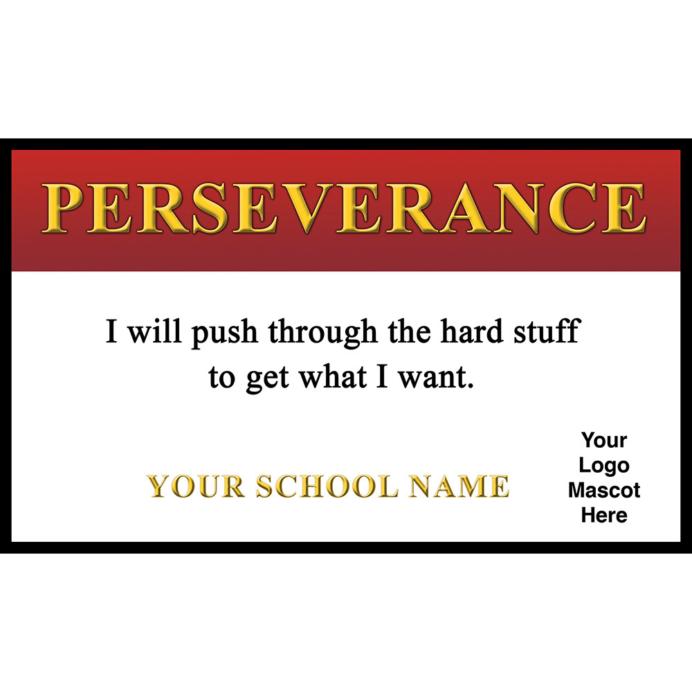 Core Value Banner 8 - Perseverance - That's A Buy