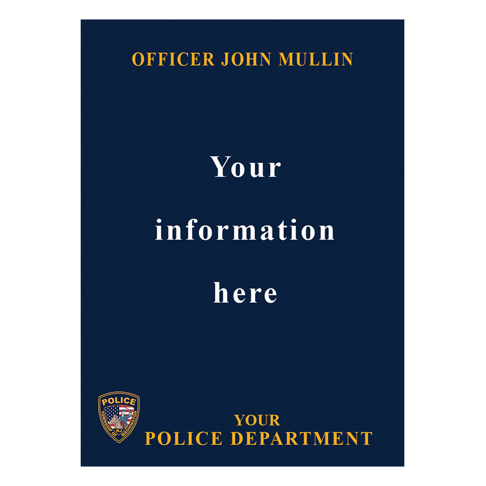 Custom Personalized Police Trading Cards / Community Cards - That's A Buy