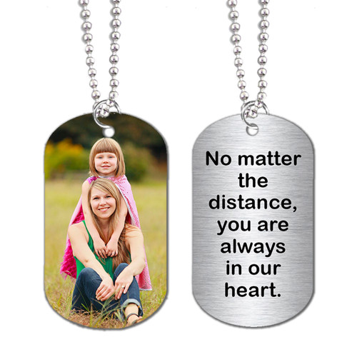 Custom Personalized Dog Tags - 2 Sided w/ your Picture, Name, Logo ...