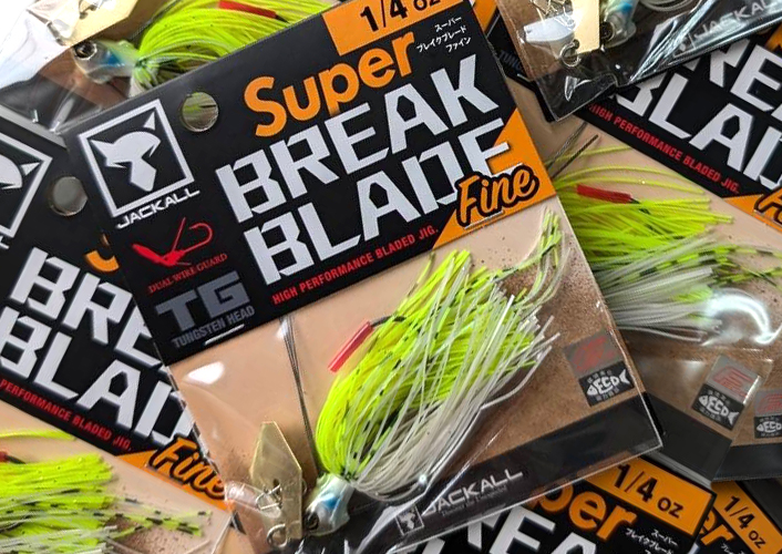 Jackall SUPER BREAK BLADE FINE 1/4 oz/OVAL RING added! - KKJAPANLURE