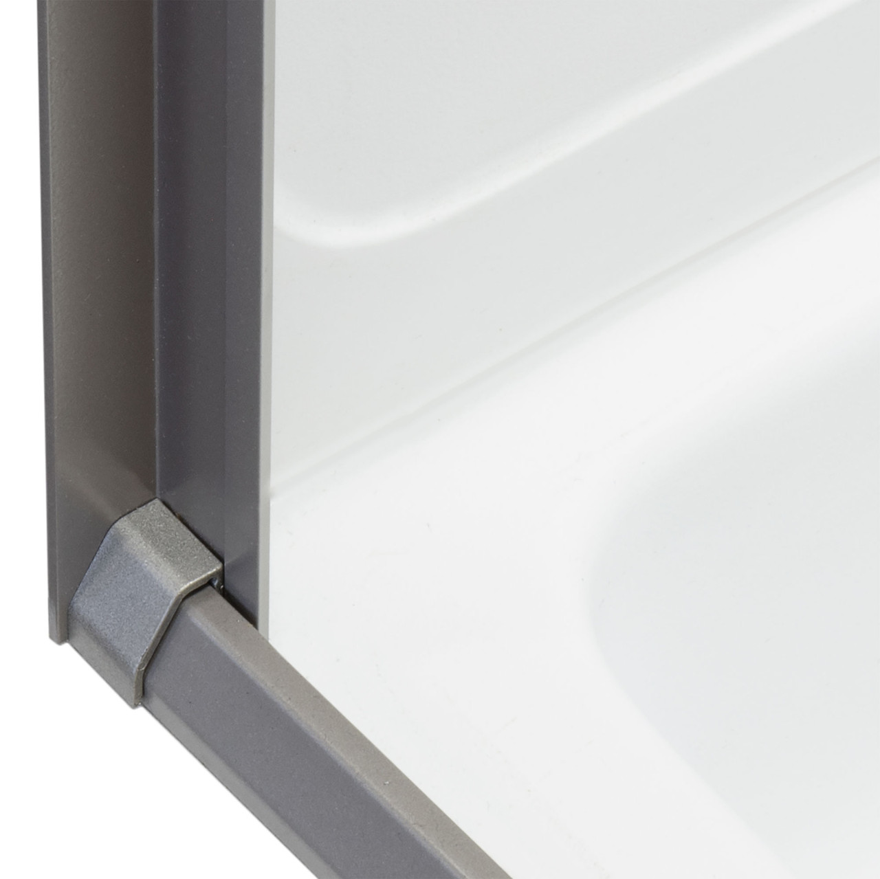 RV Retractable Rolling Shower Door Platinum - RecPro