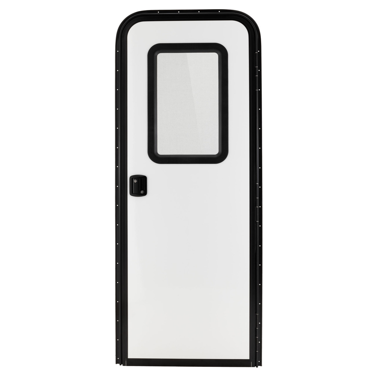 RV Entry Door with Screen Radius Corner Right Hand 30" x 72" - RecPro