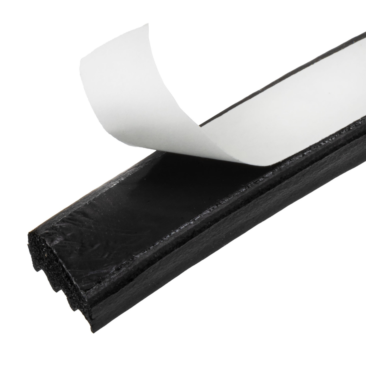 RV Rubber Ribbed Window Seal with Adhesive Backing - RecPro