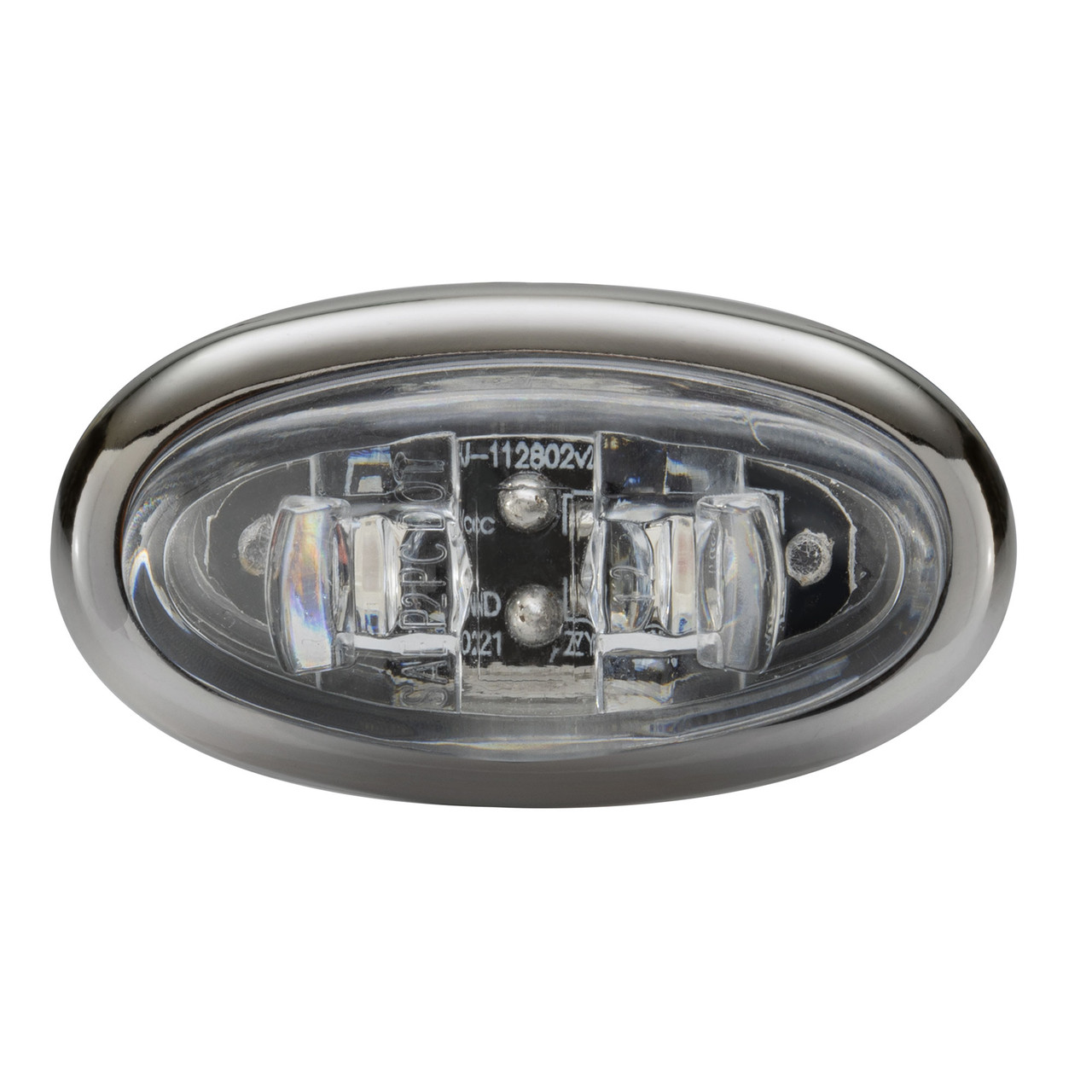 1.5" LED Mini Oval Surface Mount Marker Clearance Lights Multiple ...