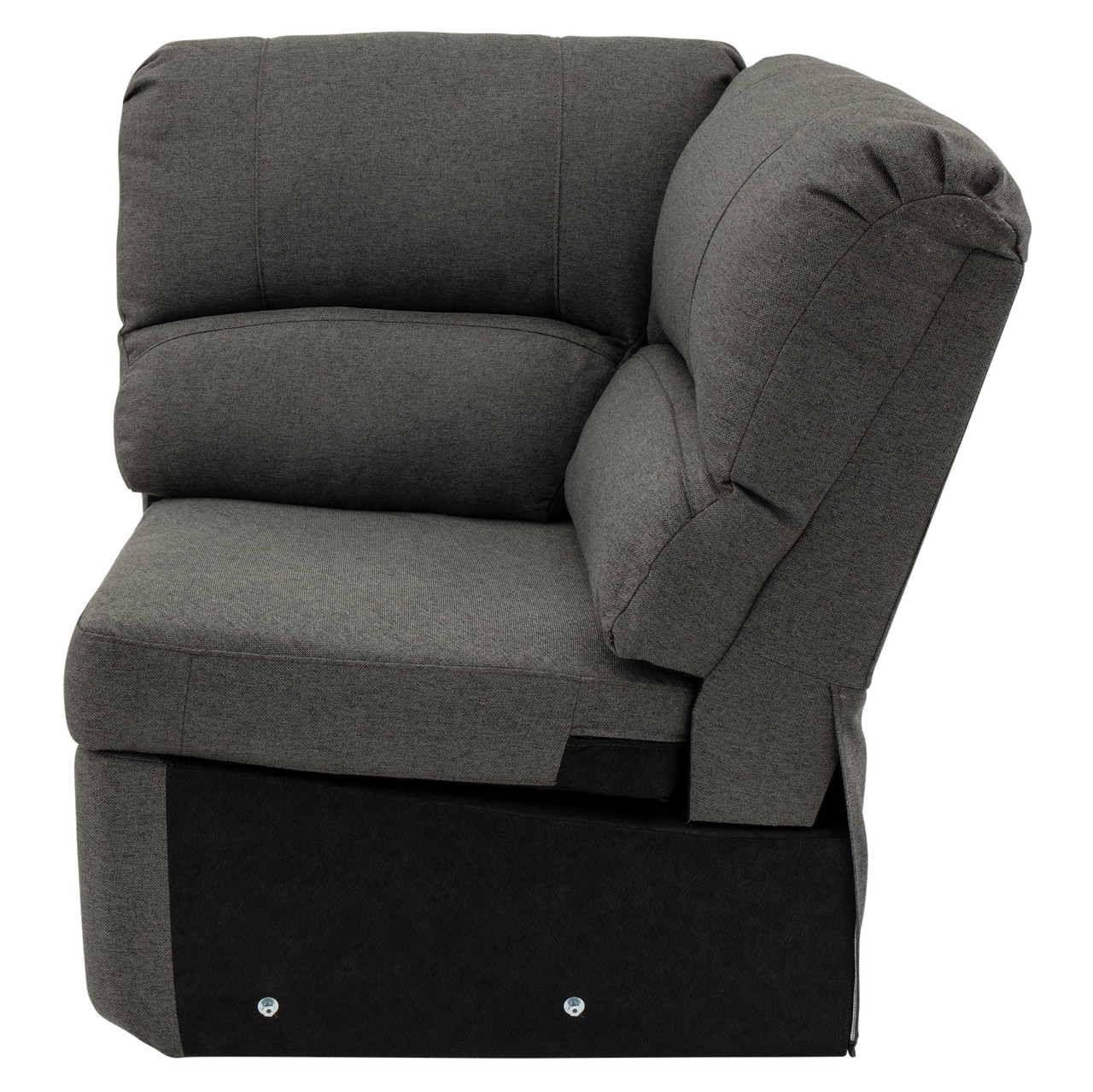 RecPro Charles 36" Corner Wedge RV Furniture in Cloth - RecPro