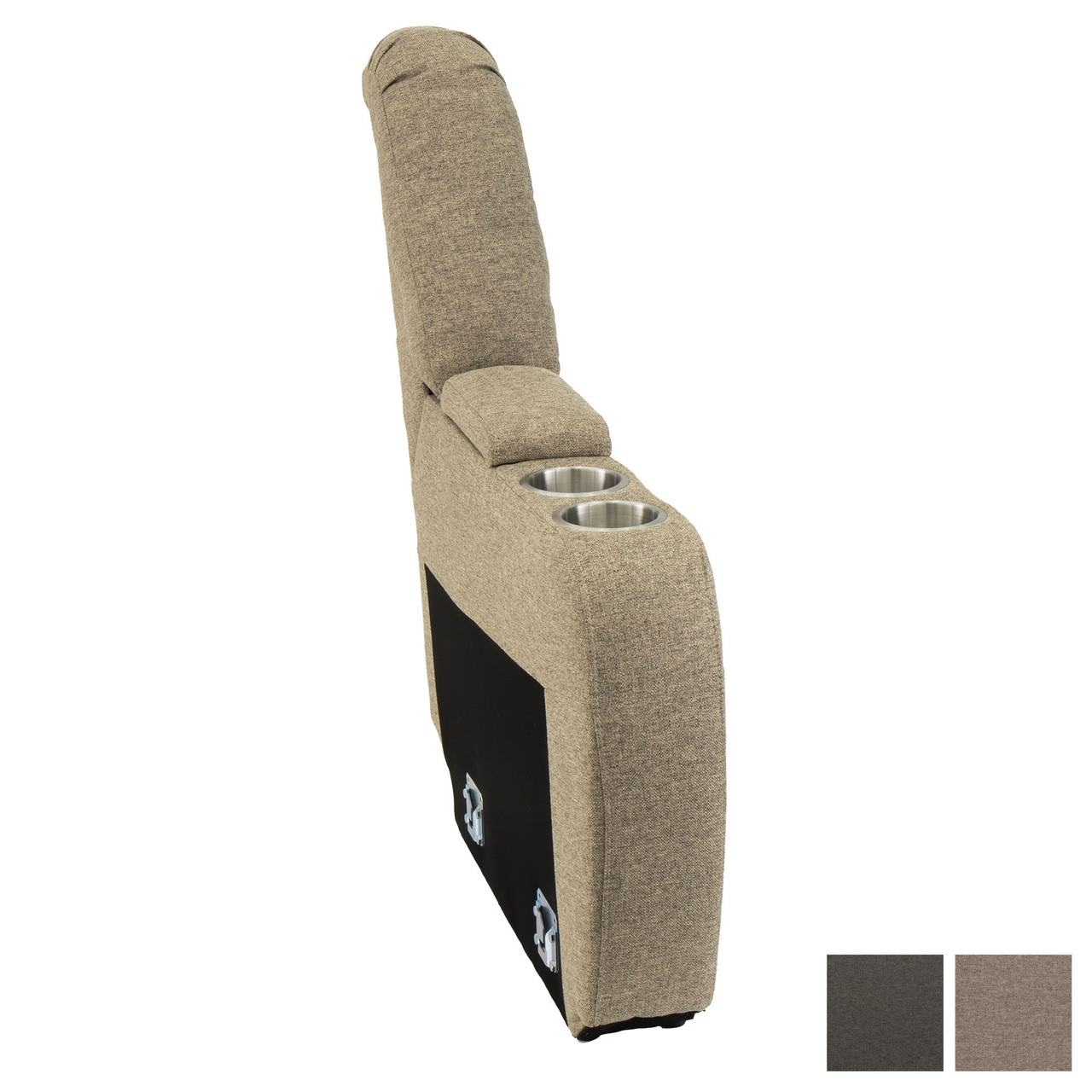 RecPro Charles 6" RV Furniture Comfort Console with Cup Holders and ...