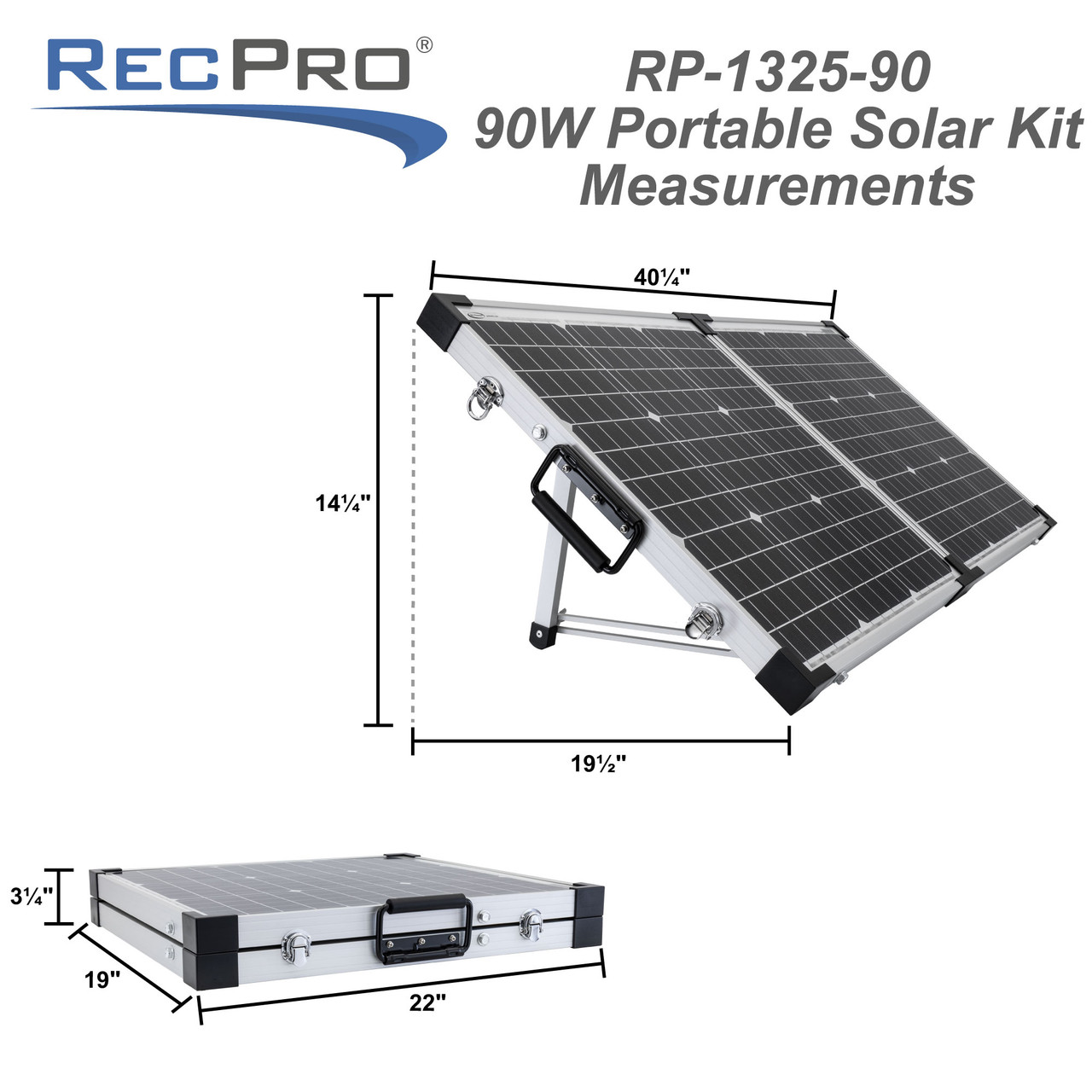 Go Power! Portable Solar Panels for RV - RecPro