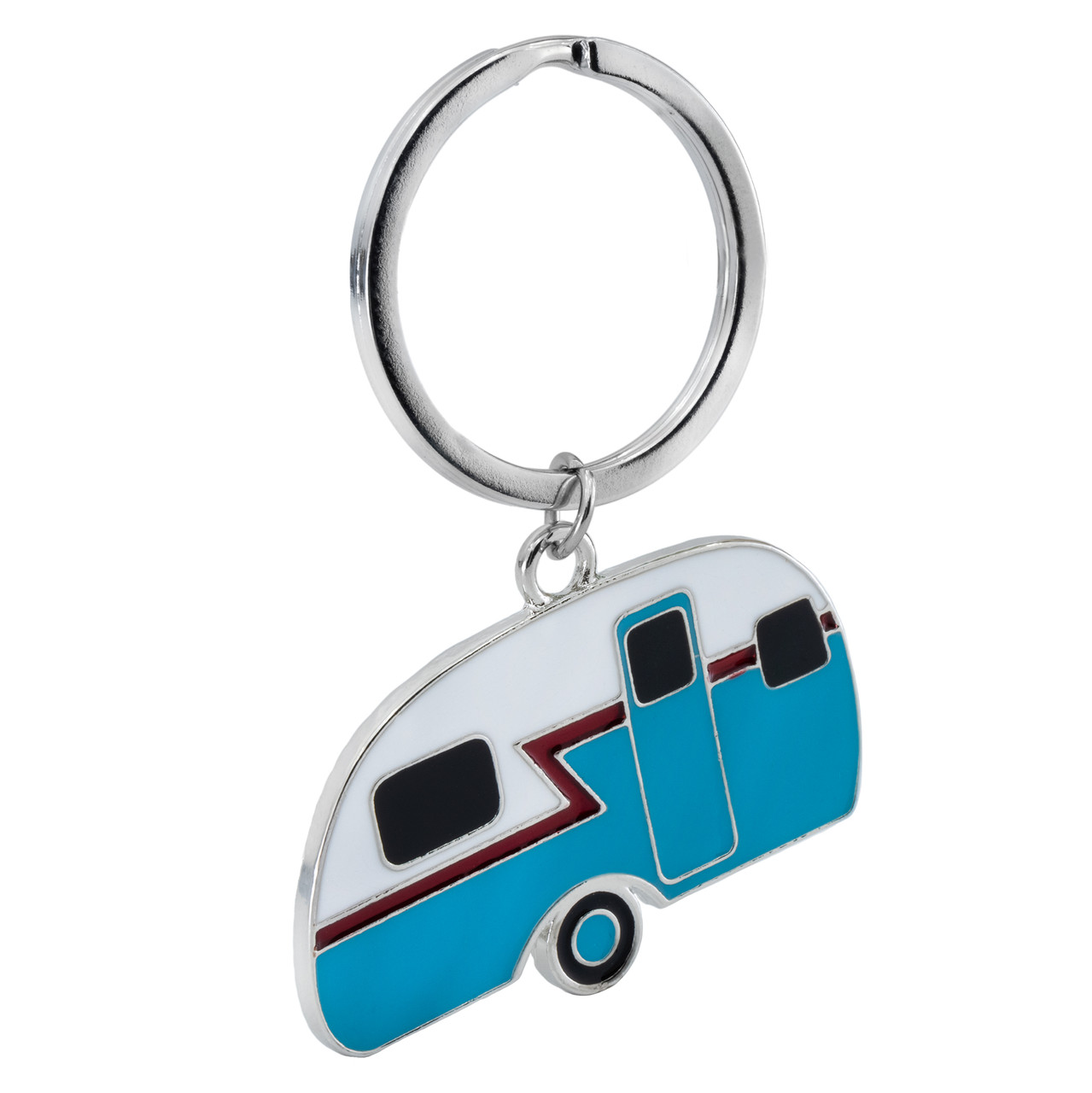 RV Retro Camper Keychain - RecPro