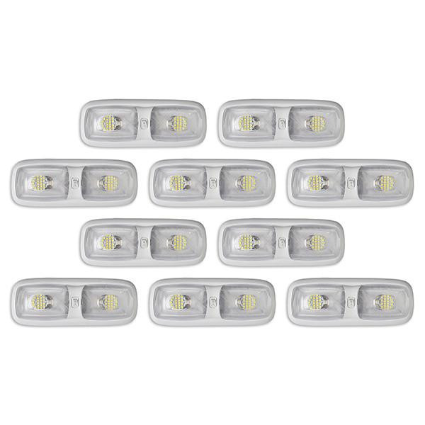Double Dome LED Pancake RV Light | RestoreRV