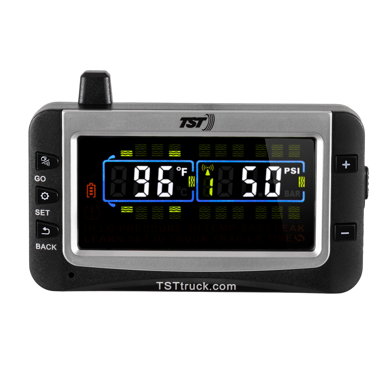 TST RV 8 Sensor TPMS with Repeater - Color Display - RecPro
