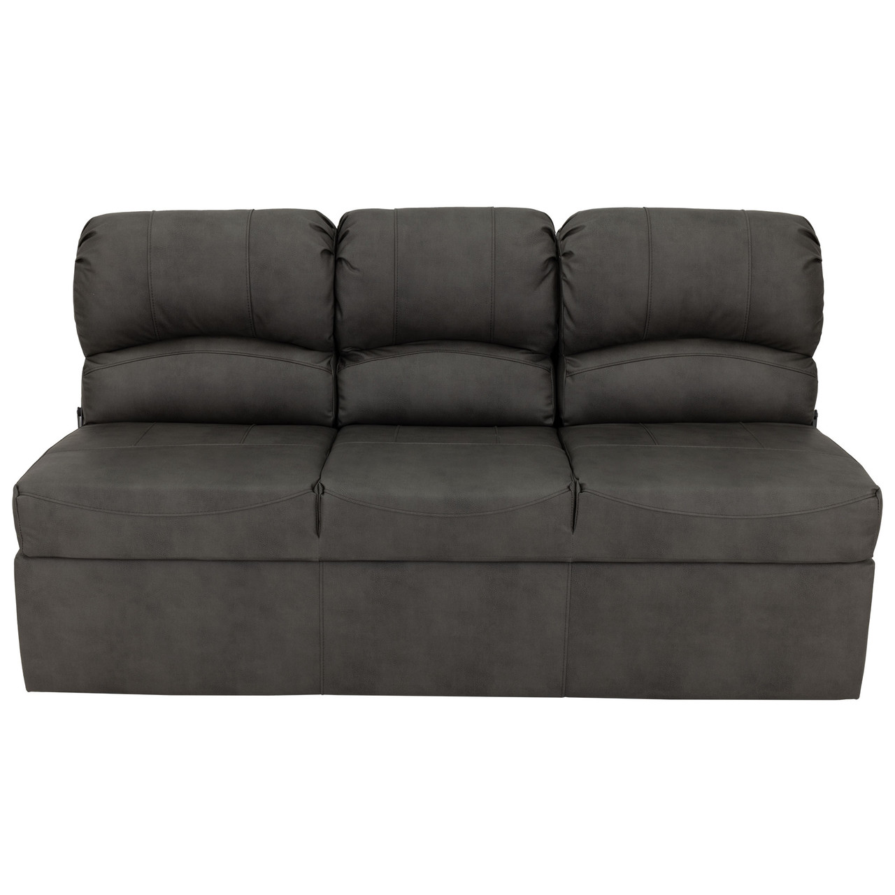 RecPro Charles 62" RV Jackknife Sleeper Sofa with Drop-Down Cupholders ...