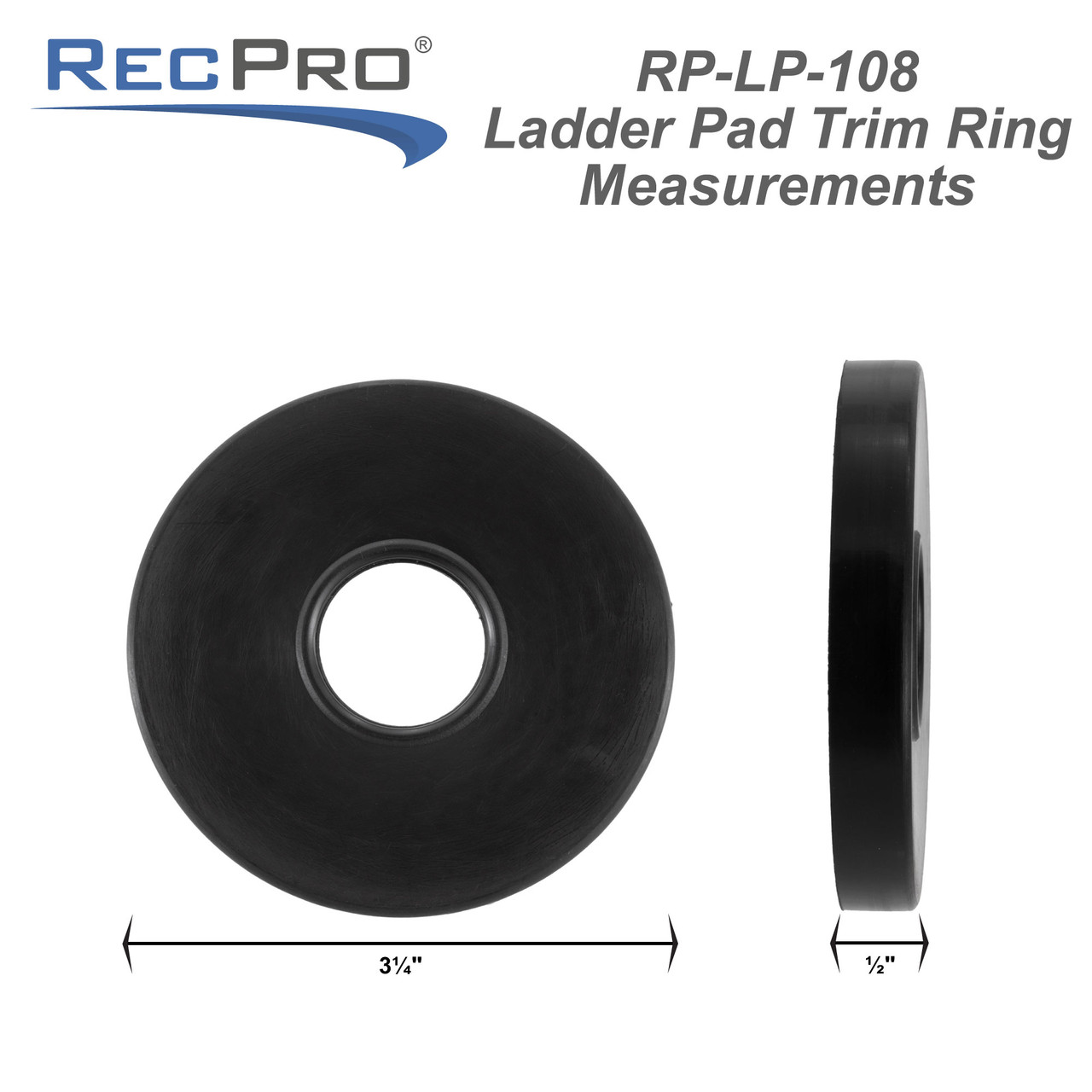 RV Ladder Pad Trim RIng - RecPro