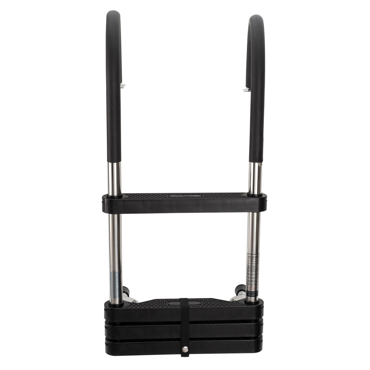 SSL-B4B Stainless Steel Four Step Pontoon Boat Boarding Ladder - RecPro