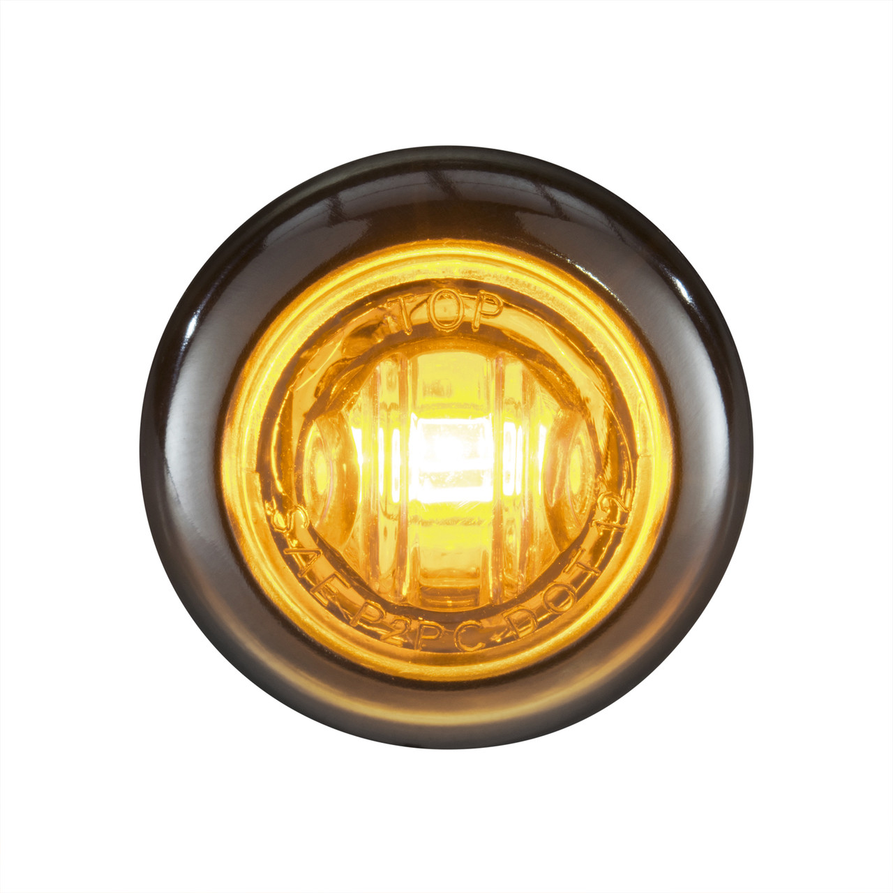 3/4" Clear/Amber LED Clearance Marker Bullet Lights (5, 10, and 20 ...