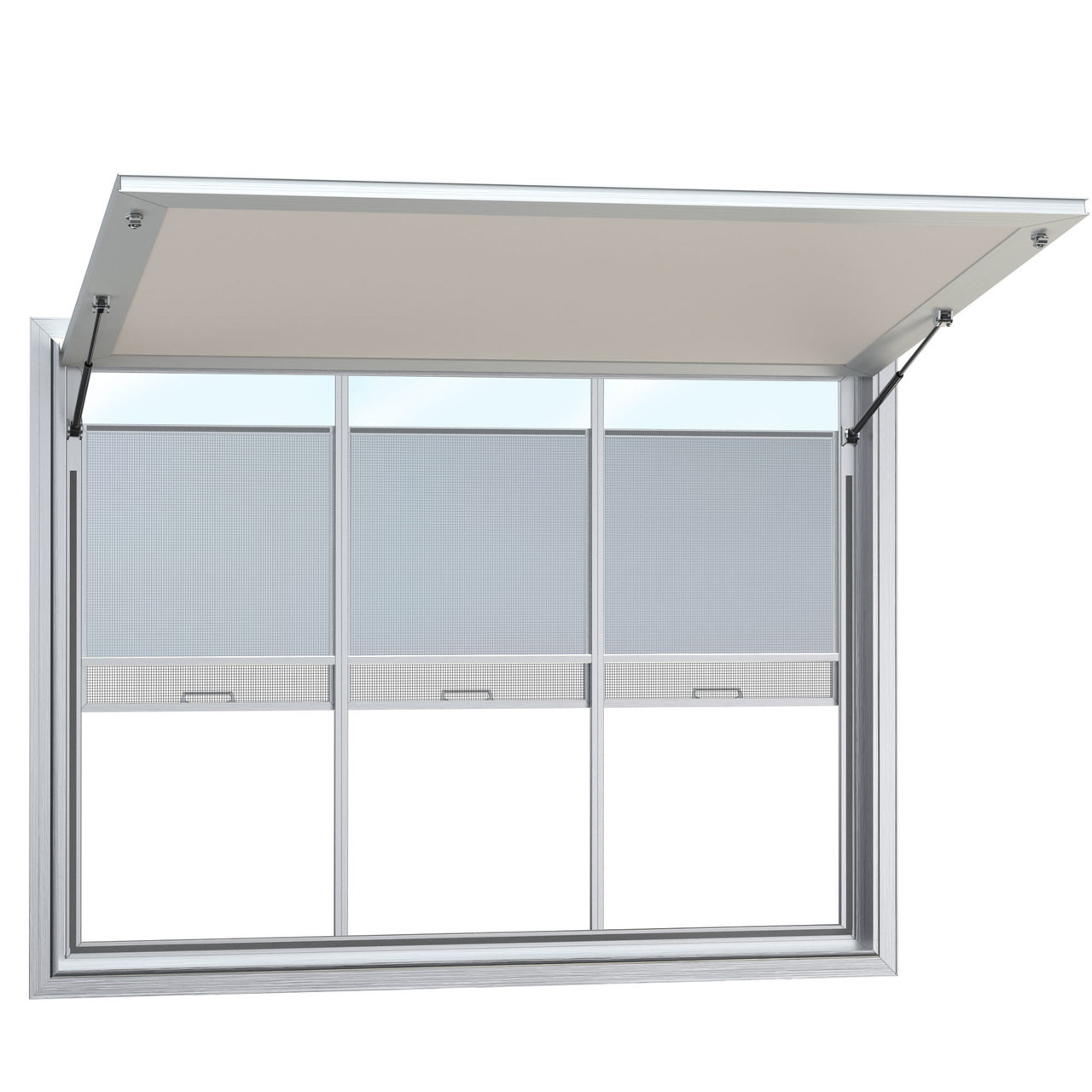 Custom Concession Stand Windows and Awnings with 3 Vertical Lift ...