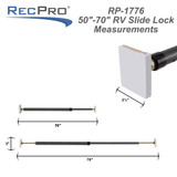 RV Slide Out Lock 50" - 70" - RecPro