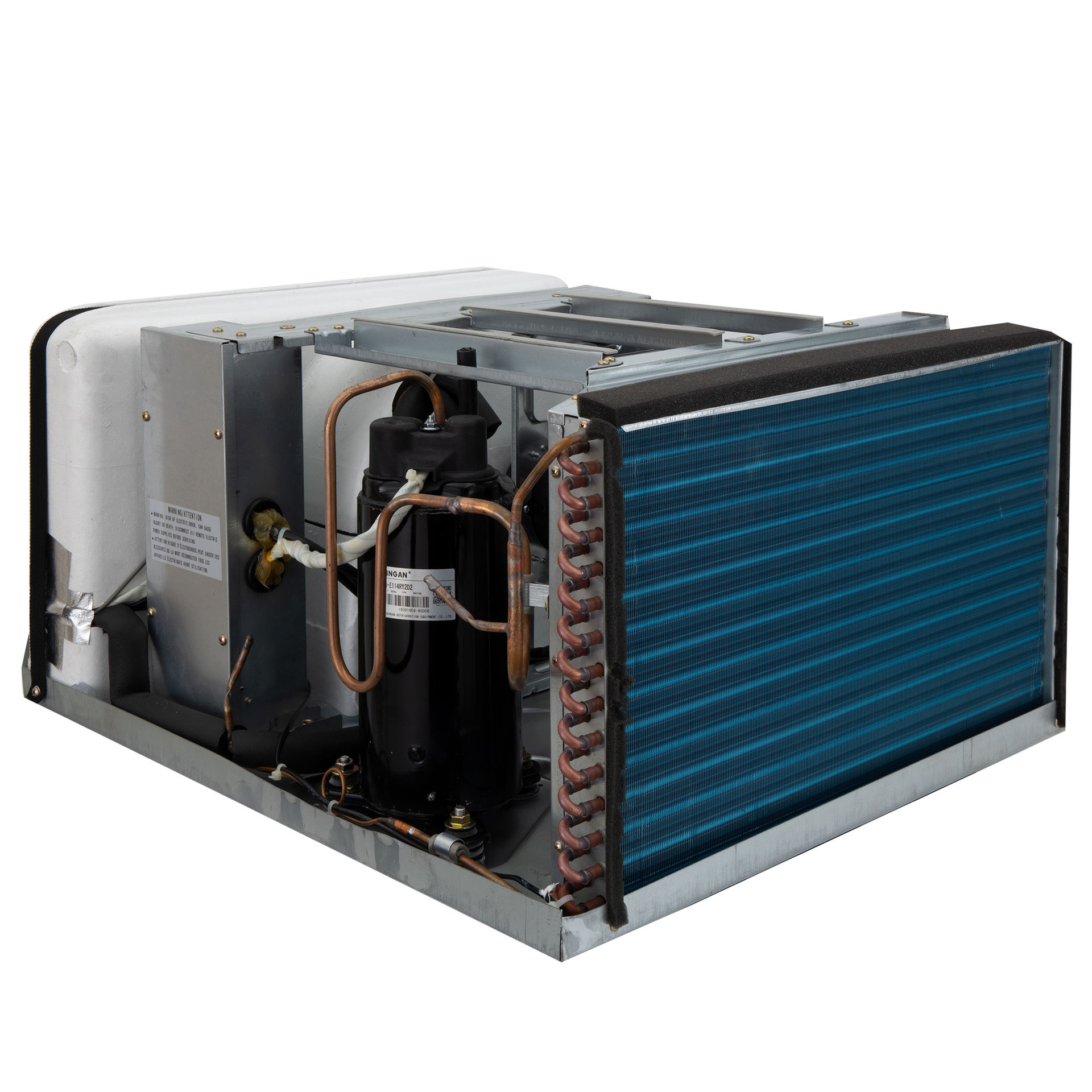 RV Air Conditioner 13.5K Quiet AC Unit with Remote Control, Non-Ducted ...