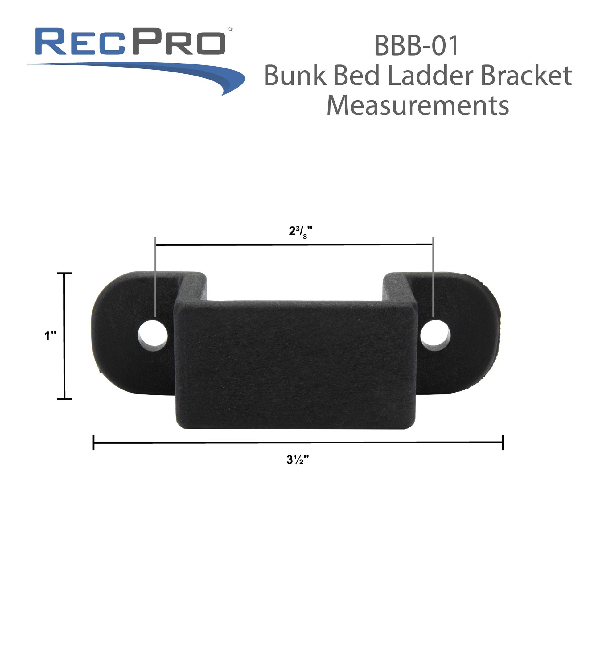 RV Bunk Bed Ladder 85" Tall Made in USA - RecPro