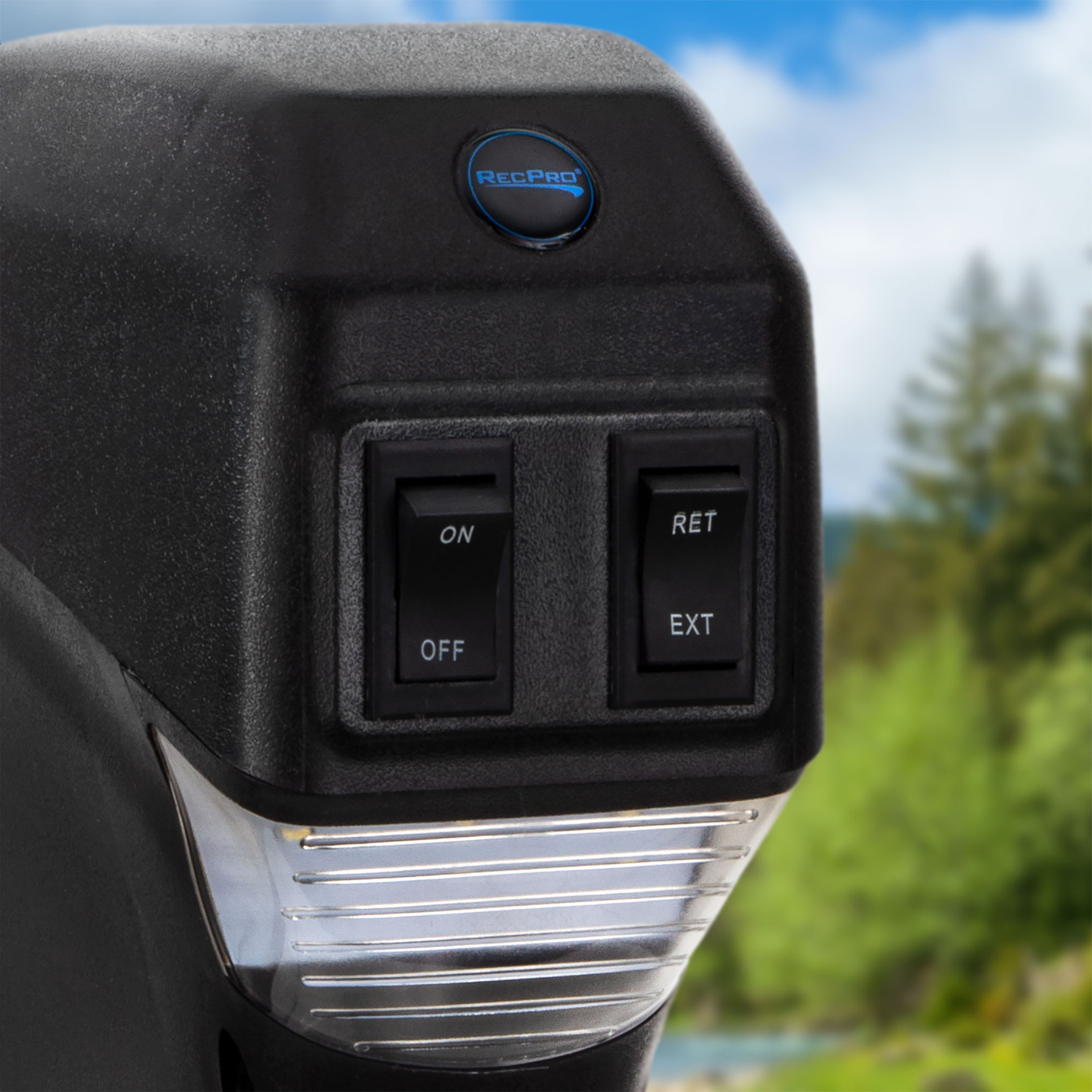 RV Tongue Jack Retract/Extend Switch Replacement - RecPro