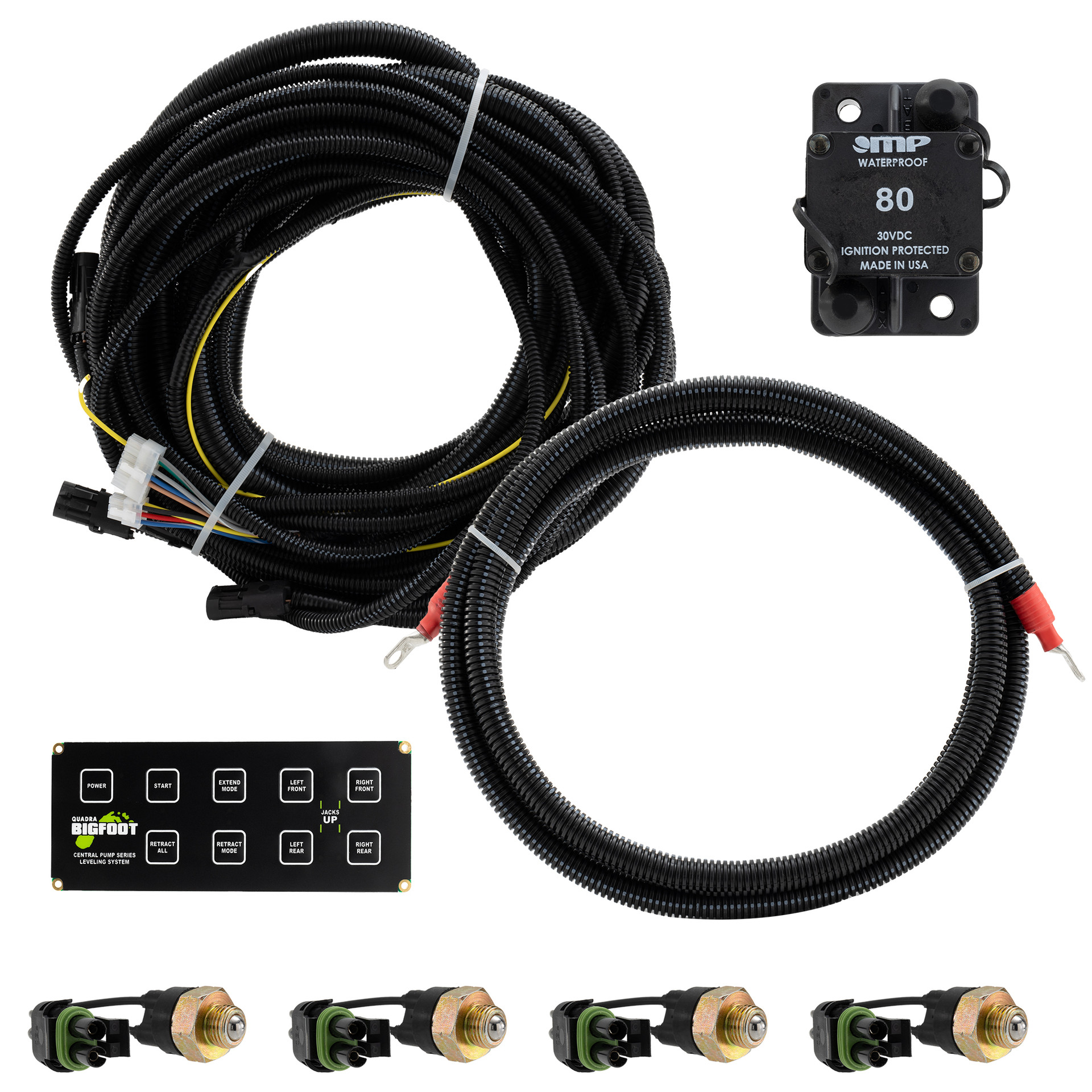 BigFoot RV and Motorhome Hydraulic Leveling System for 2007-2018 ...
