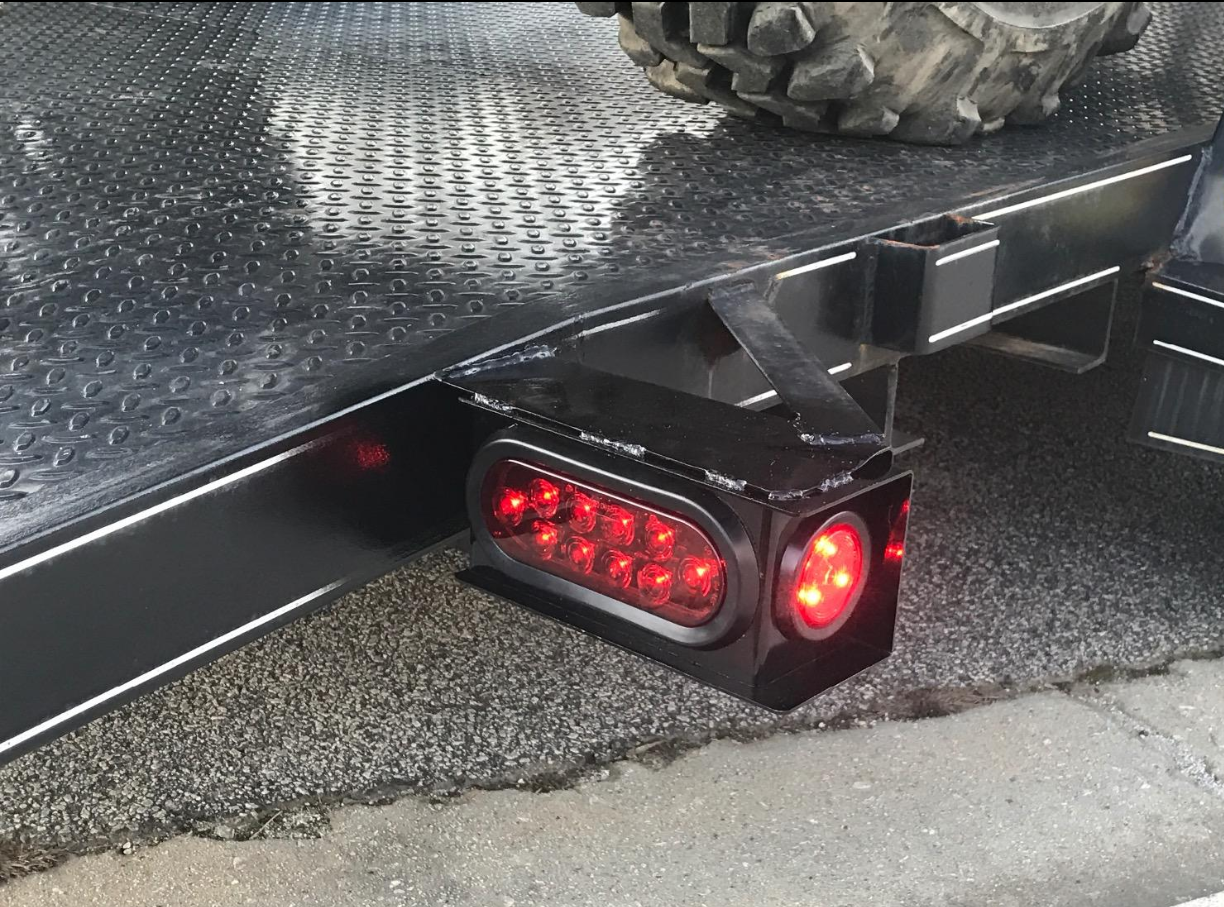 LONG HAUL 2 New Trailer Truck Steel Housing Box with LED Lights - RecPro