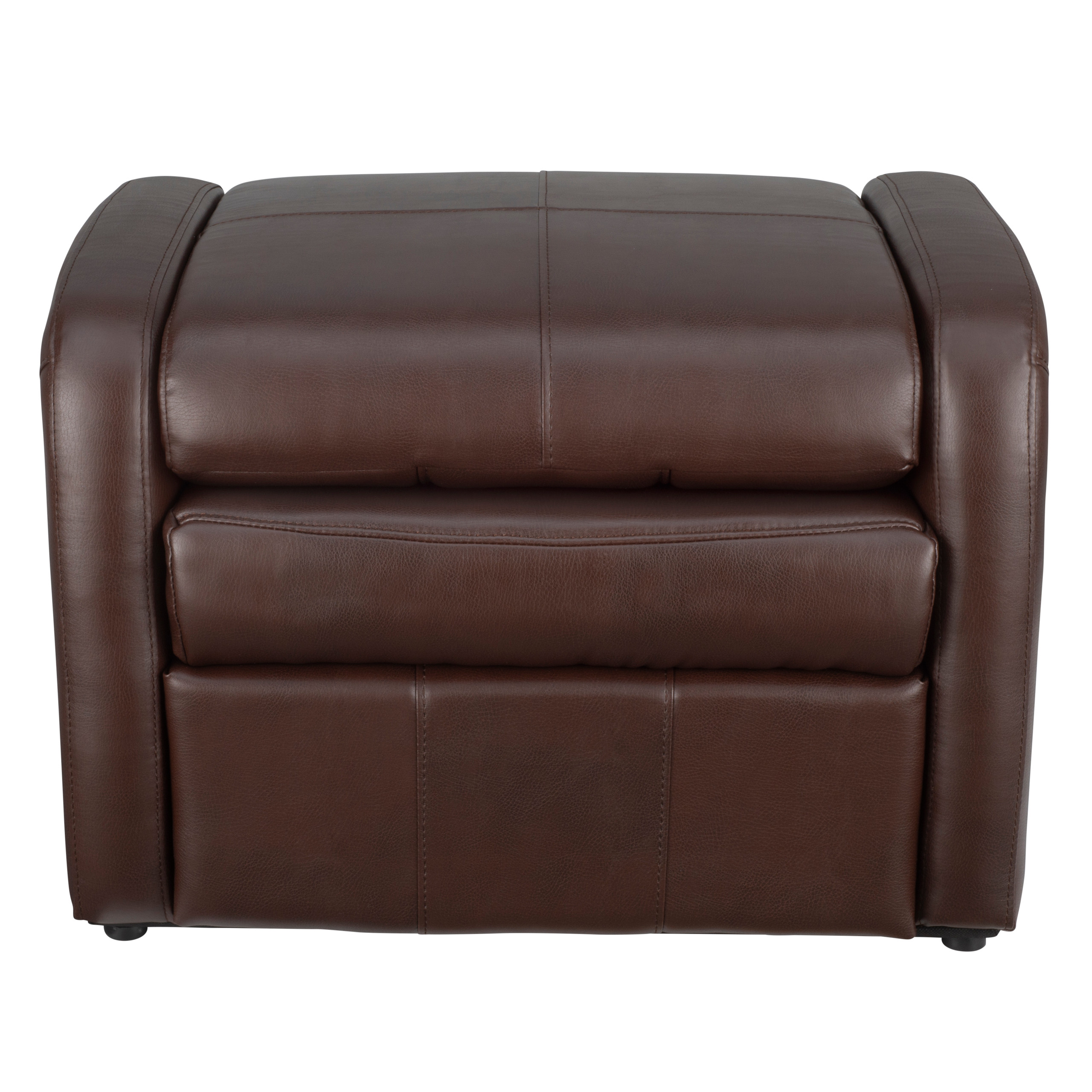 RecPro Charles RV Gaming Chair and Ottoman with Storage - RecPro