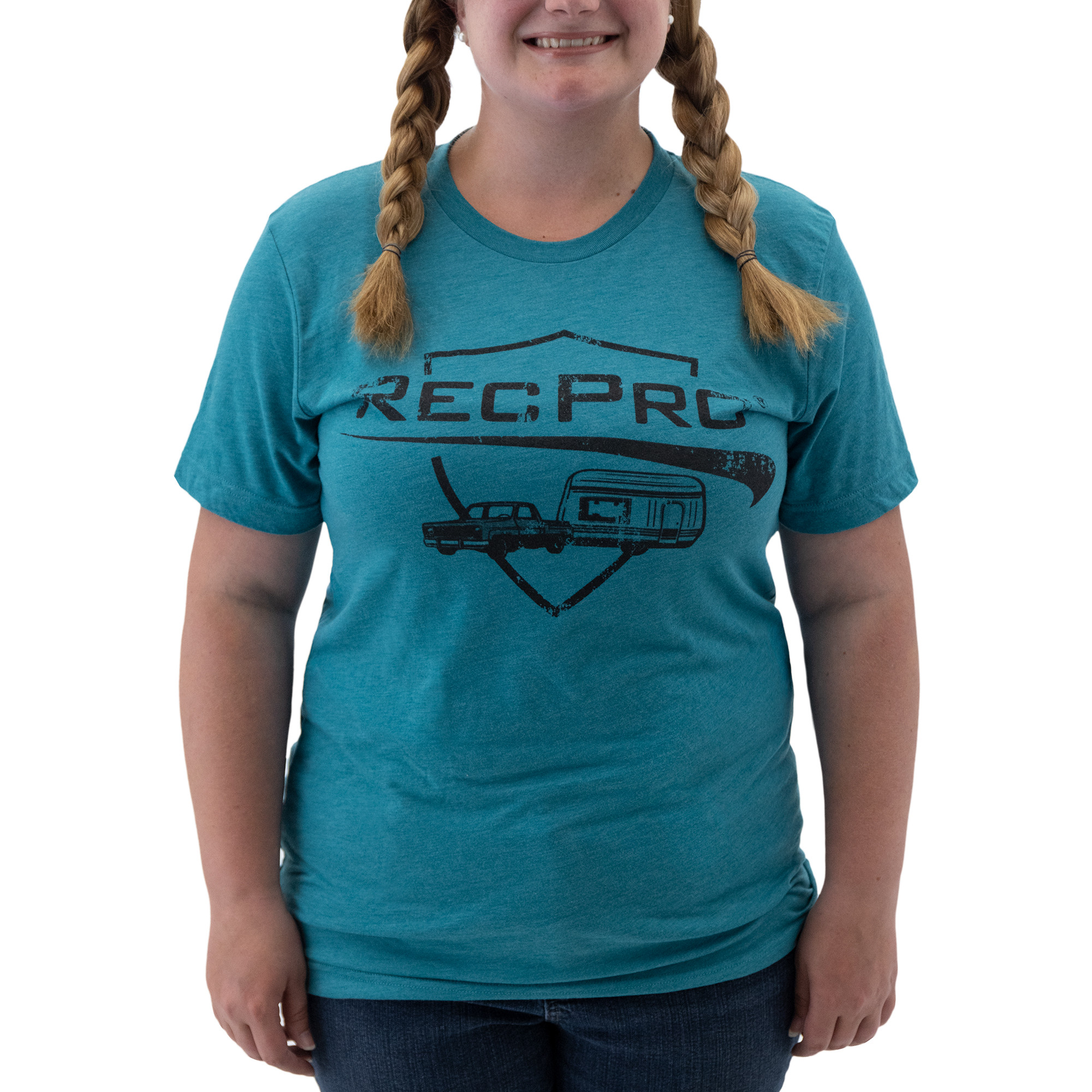 RecPro Shield T-Shirt in Teal - RecPro