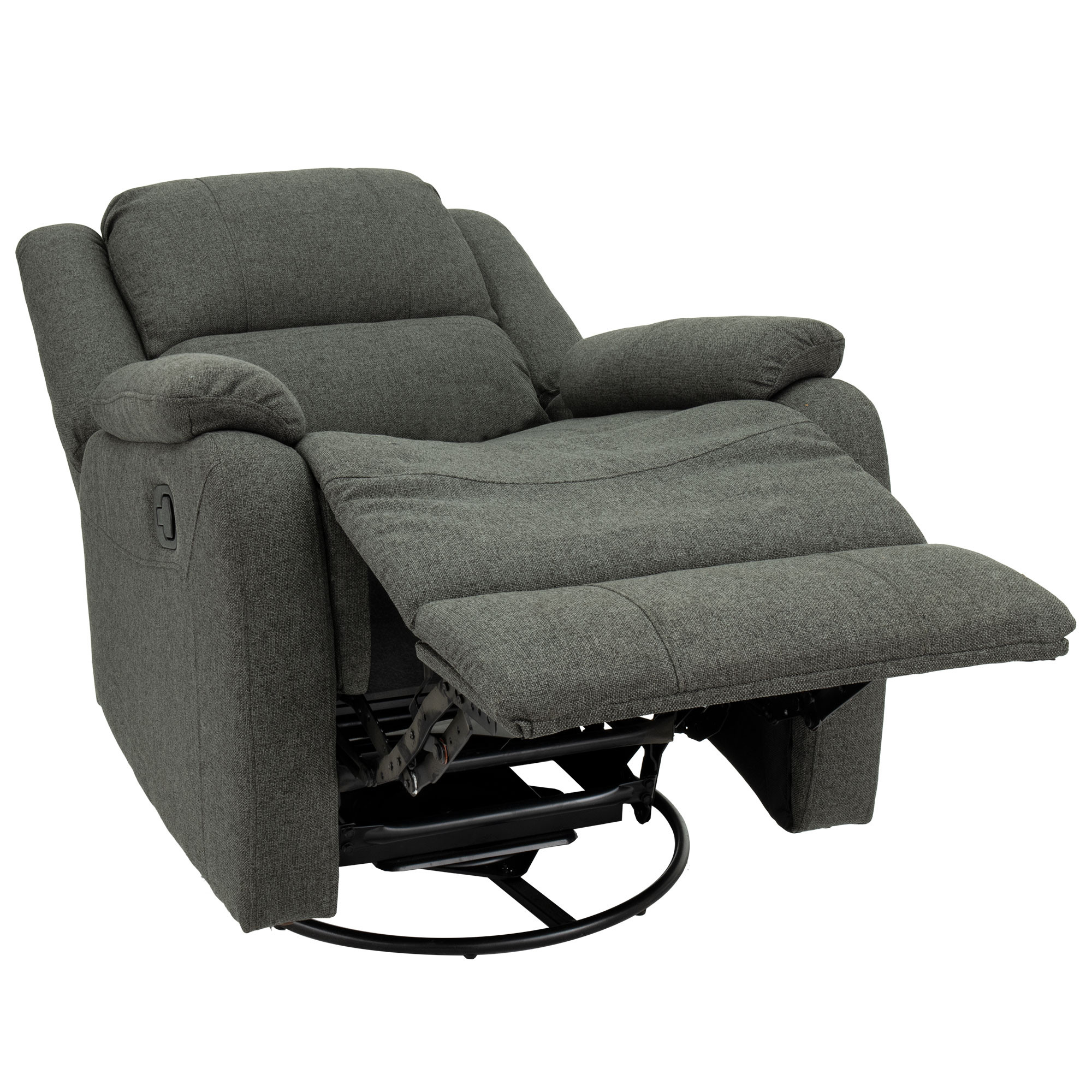 RecPro Charles 30" RV Recliner Swivel Glider Rocker Chair in Cloth - RecPro