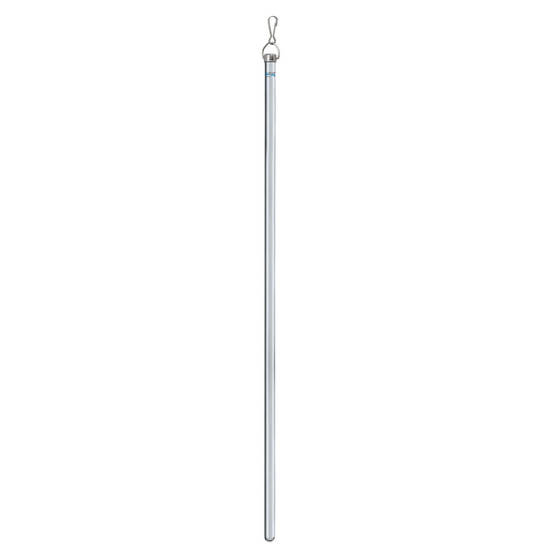 Acrylic Drapery Baton/Wand with Stainless Steel Hook - RecPro