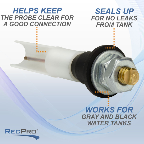 RV Miracle Probes | Waste Water Holding Tank Probes | 4 Probes Included ...