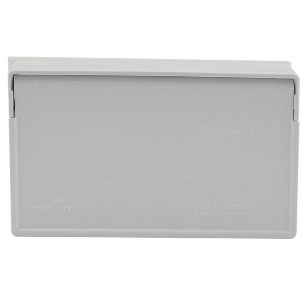 RV Exterior Power Outlet Cover Plate GFI/GFCI Style - RecPro