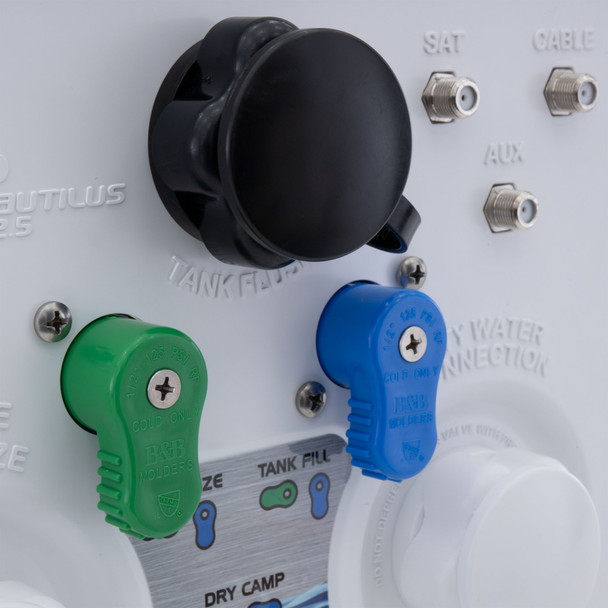 RV Multifunction City Water Fill Panel Nautilus P2.5 8" x 11" - RecPro