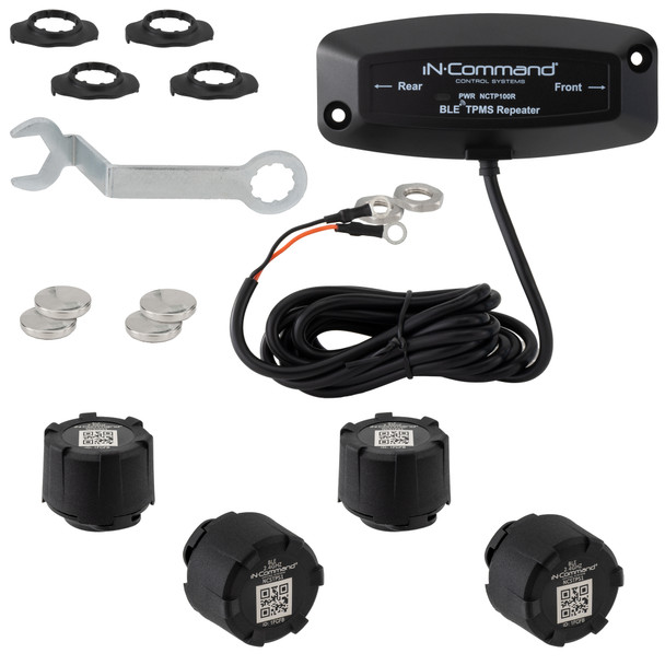 Four Sensor RV Tire Pressure Monitoring System - RecPro