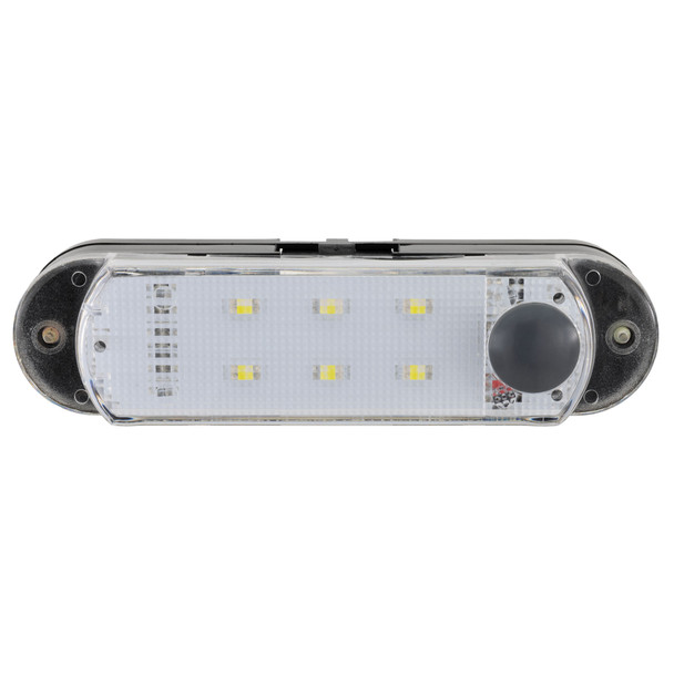 RV LED 4 1/2" Surface Mount Dome Light Battery Powered - RecPro