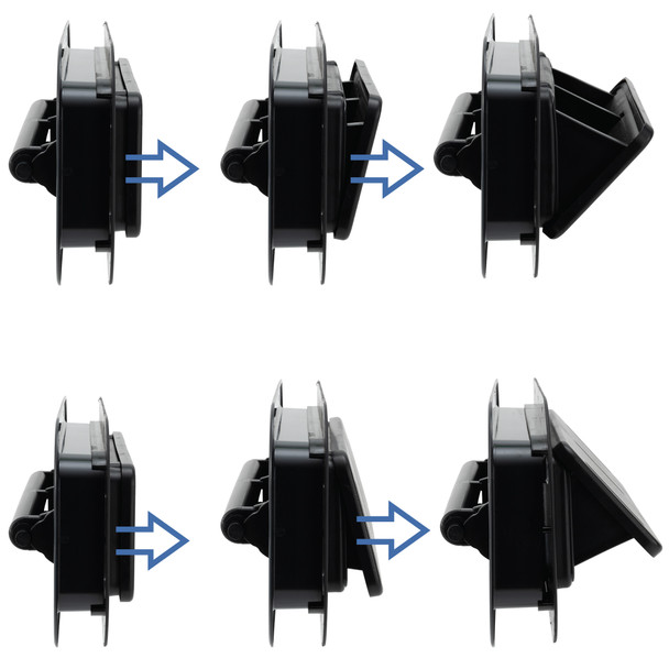 Two-Way Exterior Trailer Vent for Enclosed Trailers - RecPro