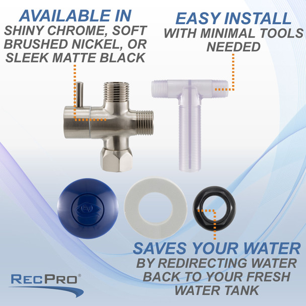 Showermiser RV Water Reclamation System Recirculates Water While Shower ...