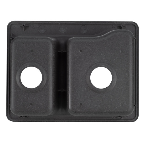 25 x 19" Composite RV Sink - Double Basin - RecPro