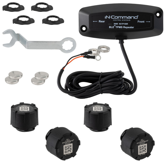 Four Sensor RV Tire Pressure Monitoring System - RecPro