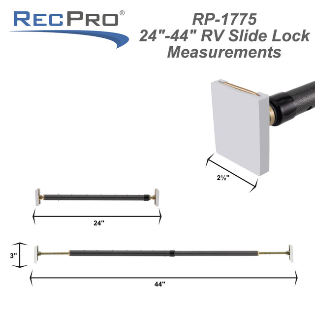 RV Slide Out Lock 24" - 44" - RecPro