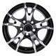 RV Wheel and Tire Package - T07 Black Machine - RecPro