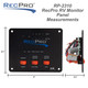 RV Tank Sensor Monitor Panel - RecPro