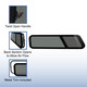 Custom OEM Replacement Windows for LEER Truck Caps - RecPro