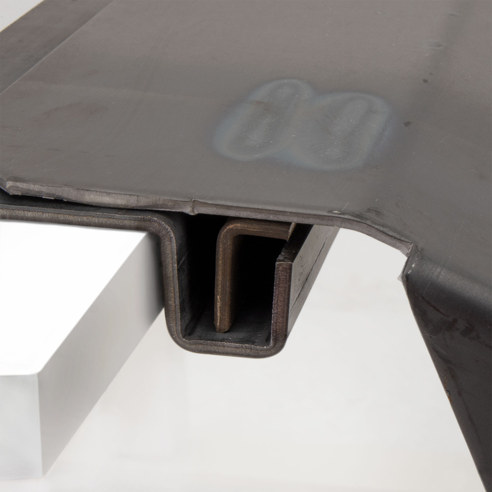 Trailer Ramp Mounting Channel Bracket 10ga Steel - RecPro