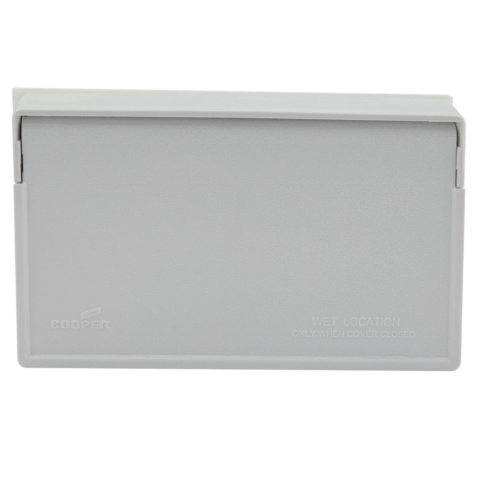 RV Exterior Power Outlet Cover Plate GFI/GFCI Style - RecPro