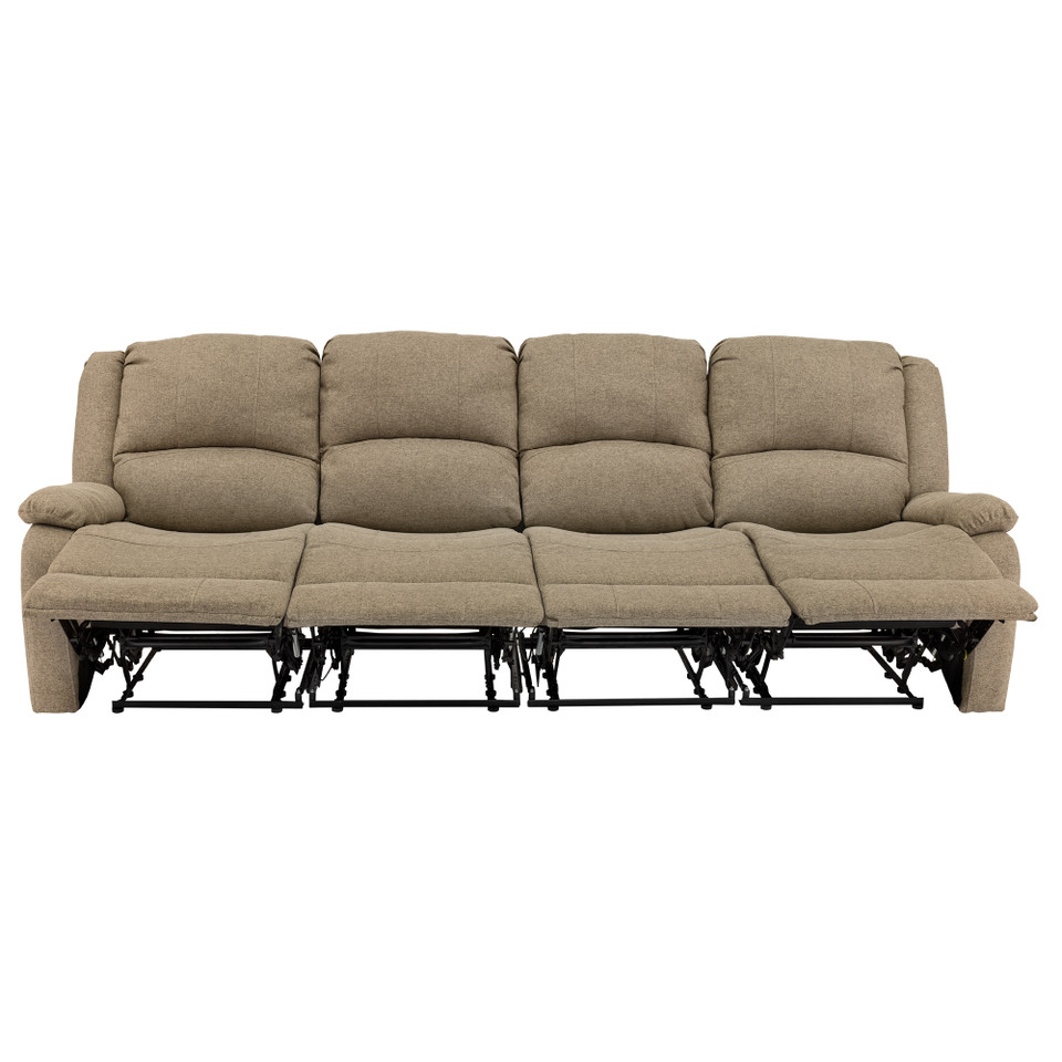RecPro Charles 102" Quad Wall Hugger RV Recliner Sofa with Two Drop ...