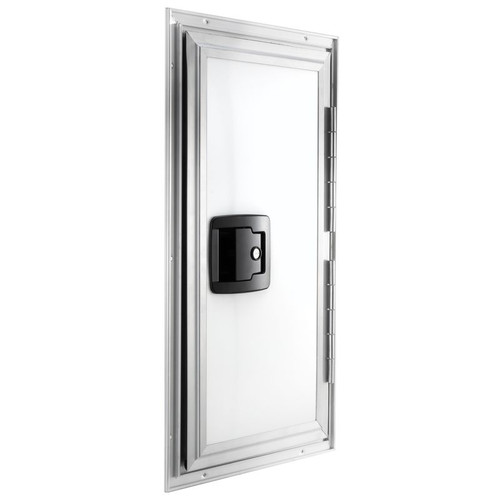 Square RV Baggage Door and Compartment Storage 12"w x 24"H - RecPro