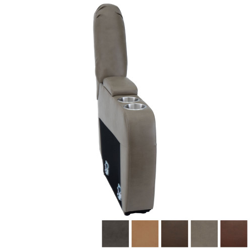 RecPro Charles 6" RV Furniture Comfort Console with Cup Holders and ...